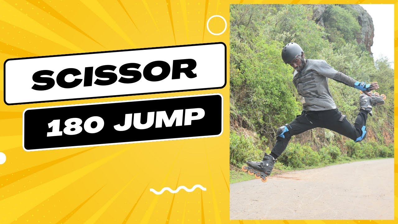 Scissor Jump on Inline Skates How to Do - YouTube