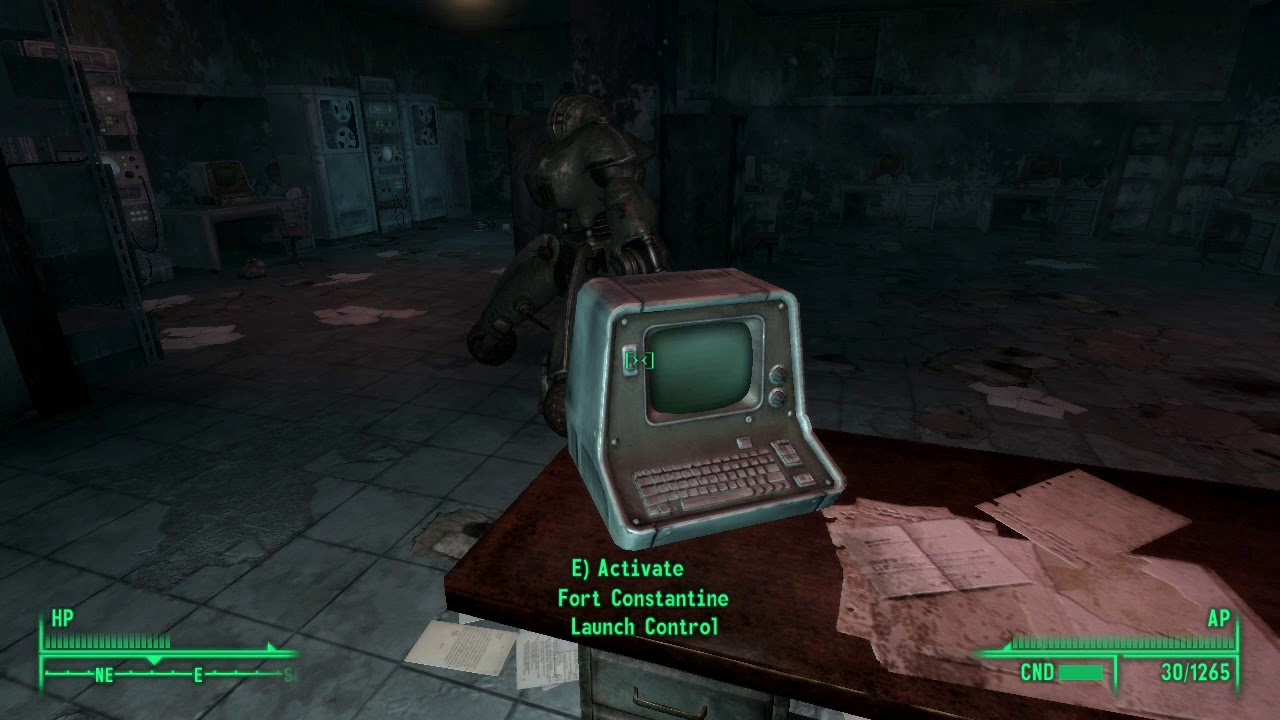 Fort Constantine Launch Control (Fallout 3) - YouTube