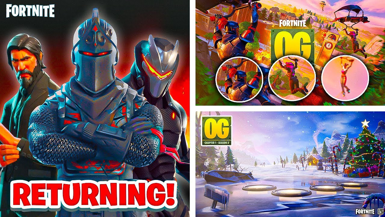 OG Battle Passes Are Returning With New Skins! | Fortnite OG Season 2 ...