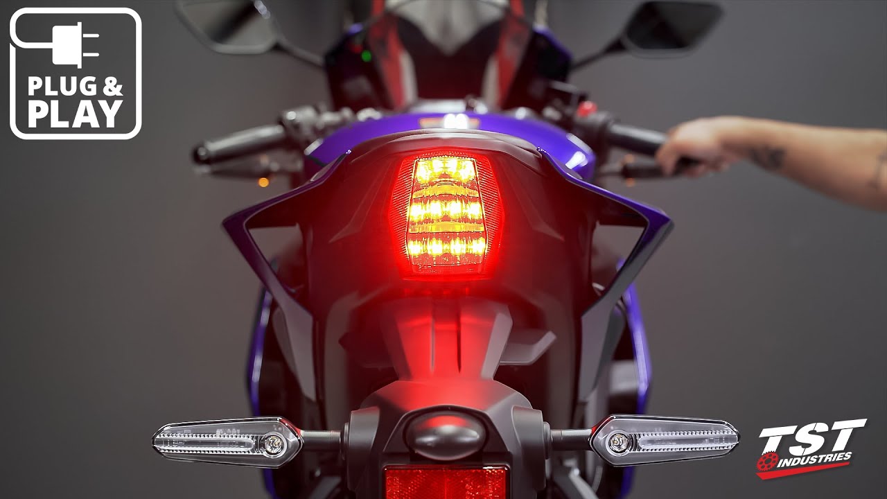 How to Install TST Brake Light Modulator on 2025+ Yamaha YZF-R3 by TST ...