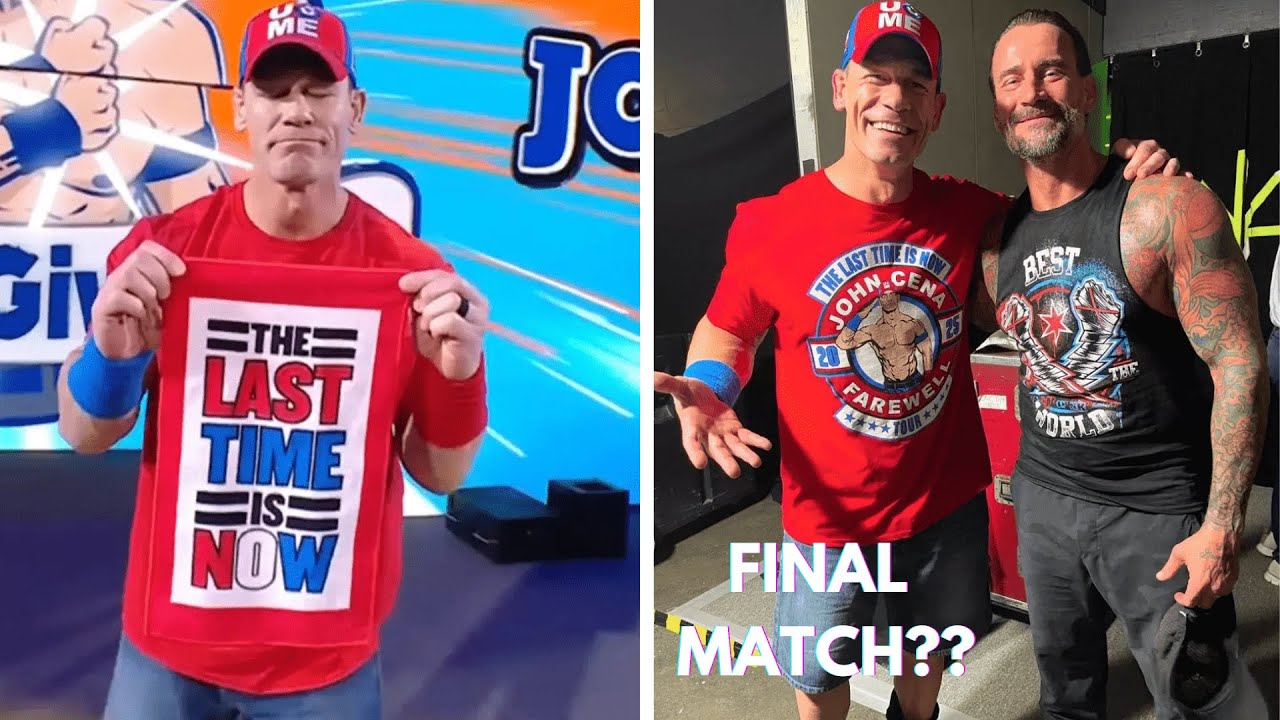 The LAST Time Is NOW... John Cena's Final Year In WWE!! - YouTube