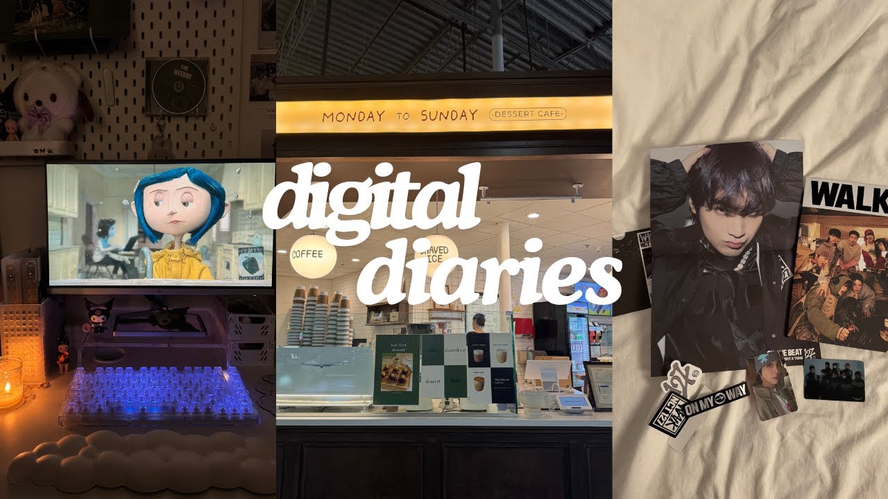 digital diaries 🤍💻| journaling , cafe , life recently , being ...