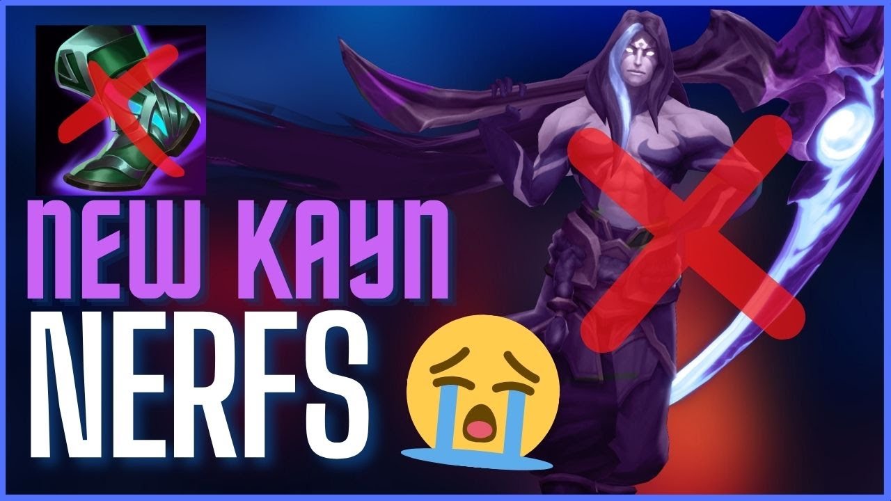 Purple Kayn Dead?! Testing Kayn Nerfs on PBE is He Still Playable ...
