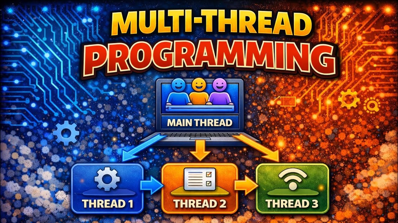 🔥 Multithreaded Programming in Operating System 🔥 By Maam Hijab - YouTube