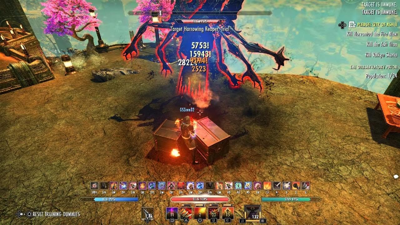 ESO Zenkosh Stagger DK 100K DPS U44 - YouTube