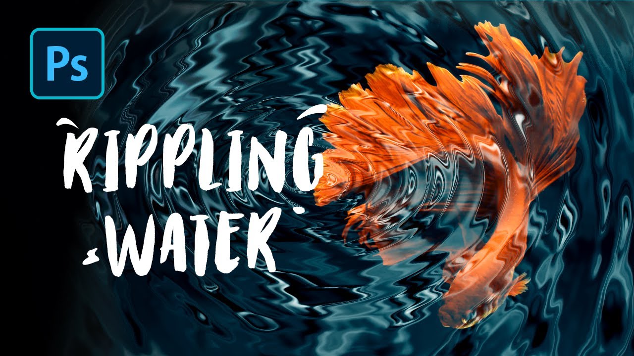 How to Create Ripple water in Photoshop - Easy Tutorial - YouTube