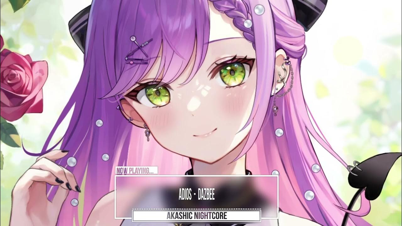 [ Nightcore ] Adios/アディオス - DAZBEE - YouTube