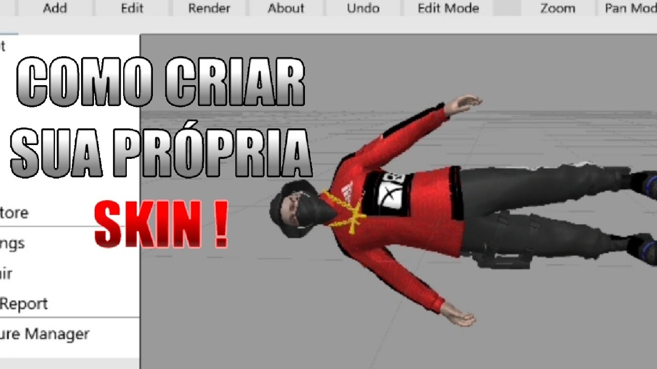 COMO CRIAR SKIN MODIFICADA ! GTA SAMP - YouTube