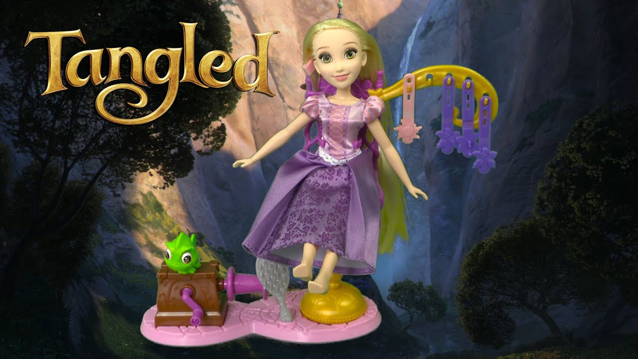 Disney Princess Rapunzel's Royal Ribbon Salon from Hasbro - YouTube
