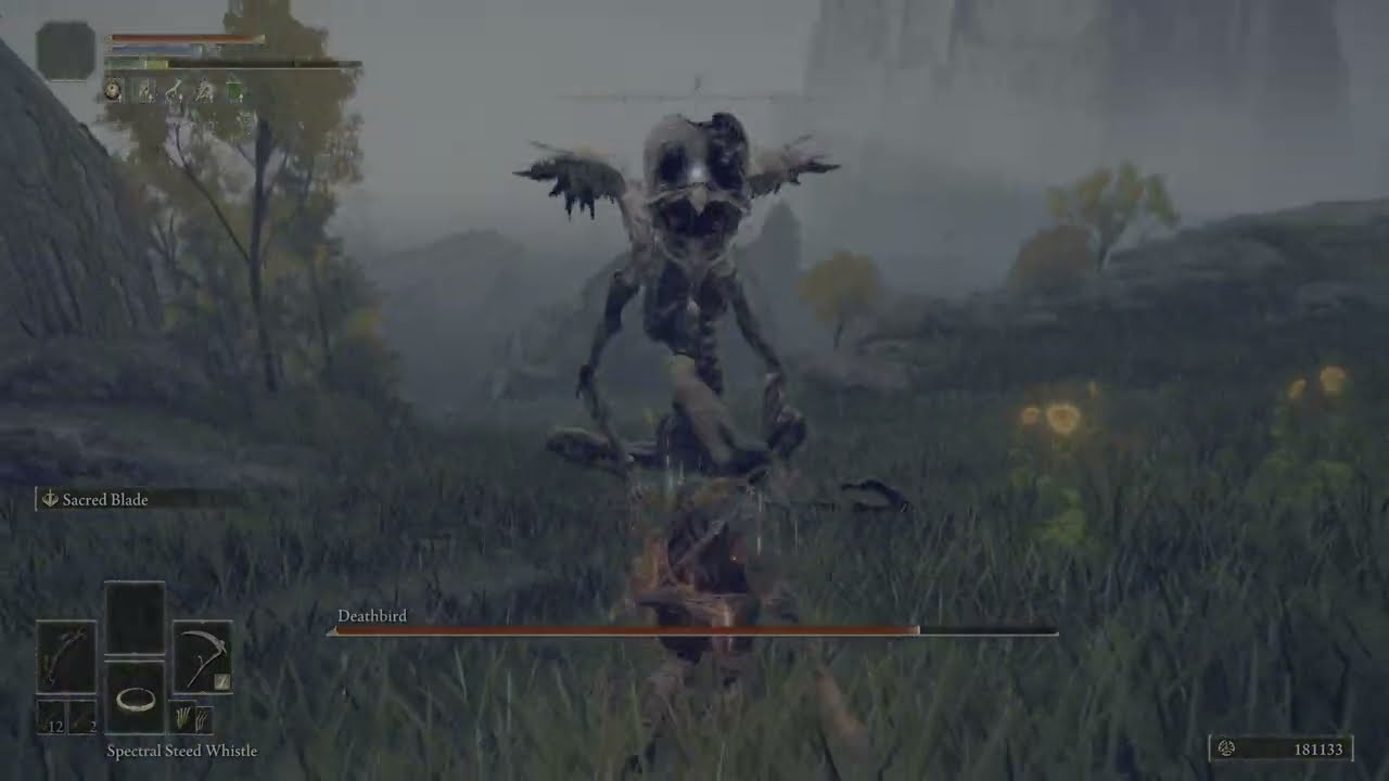Elden Ring - Weeping Peninsula - Deathbird and the Sacrificial Axe - YouTube
