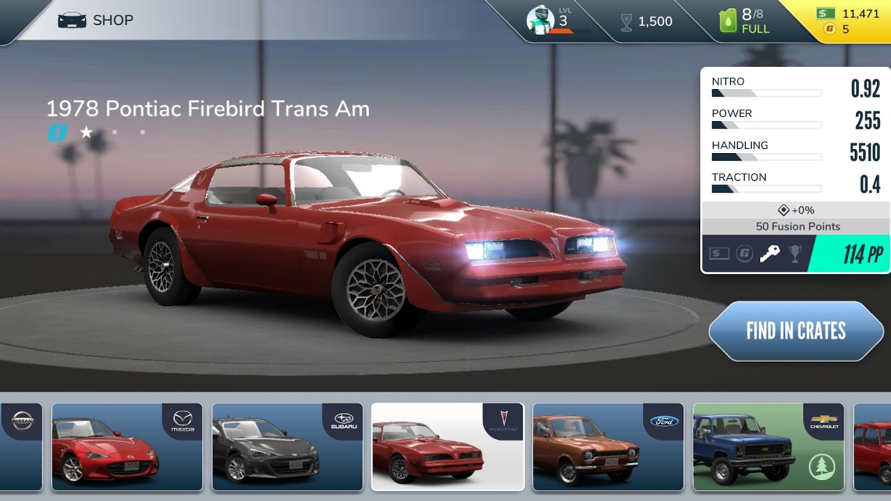 REBEL RACING : 1978 Pontiac Firebird Trans Am NEW CAR UNLOCKED - YouTube