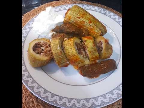 Etli Sakız Kabağı Dolması😋