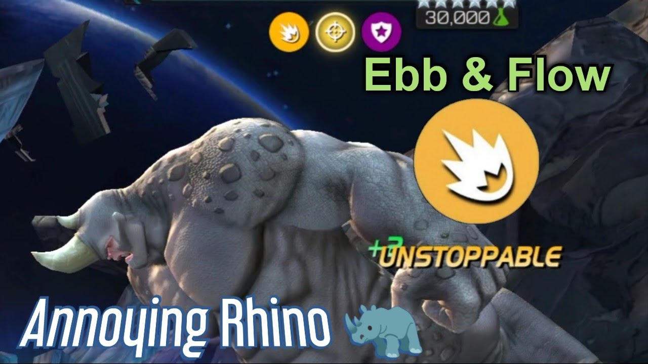 Ebb & Flow - Intercept | Annoying Rhino Counter | Battlegrounds Mcoc ...