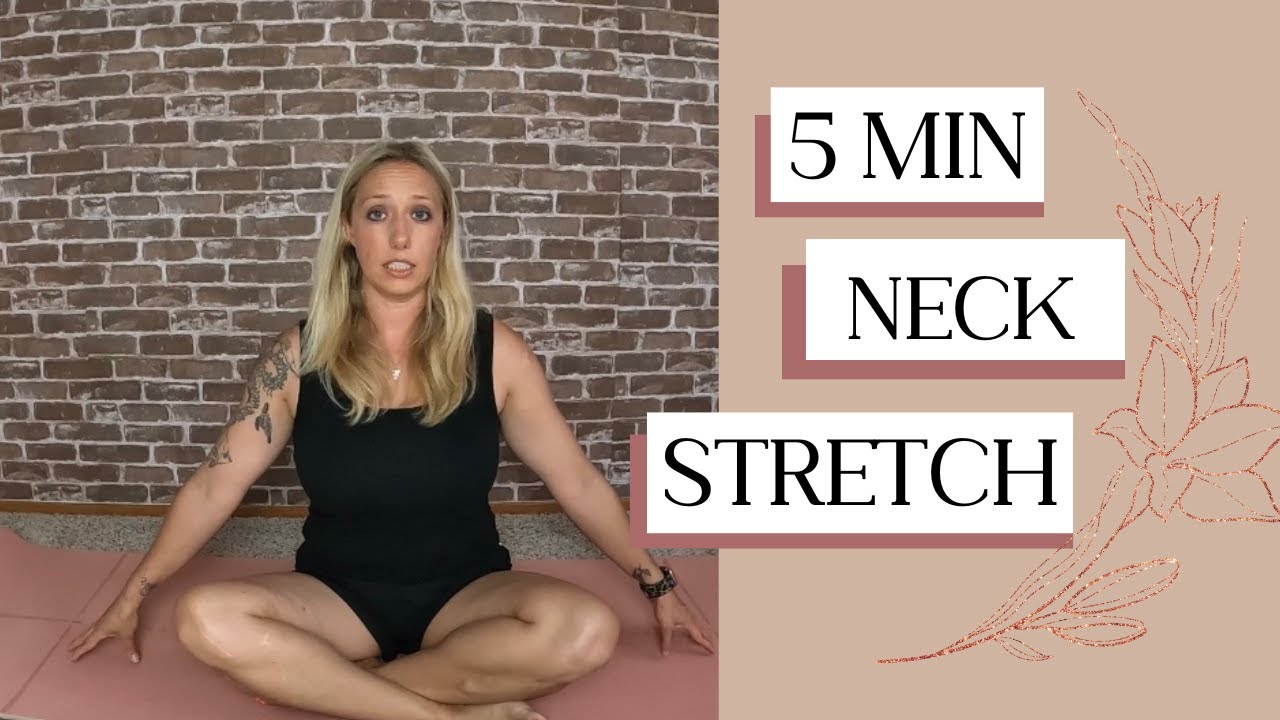 5 Min Neck Stretch - YouTube
