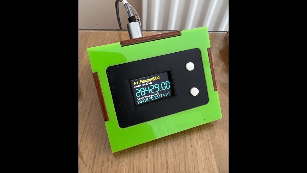 CT-A Crpto Ticker Tracker Setup Video - YouTube