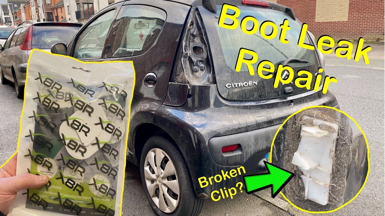 Citroen C1 Boot Leak Repair / X8R Seal Kit Fitting / CityBug/107/Aygo ...