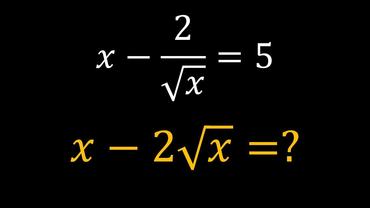 Challenging Radical Question | Olympiad Mathematics #maths - YouTube