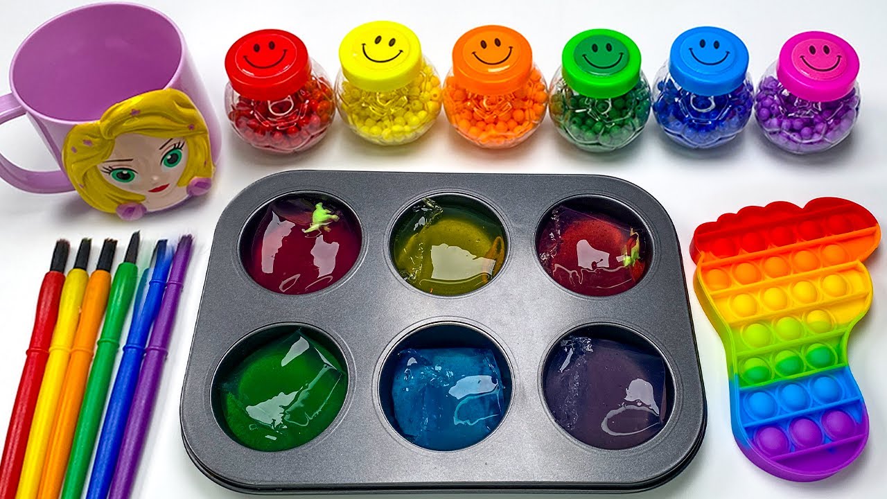 Oddly Satisfying Video | How I Make Soccer Balls AND Rainbow PopIt IN ...