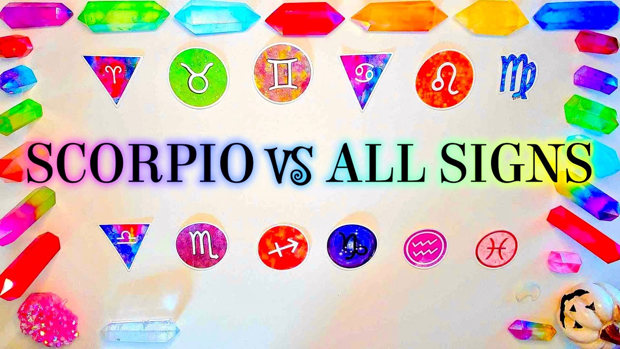 SCORPIO vs ALL SIGNS ♾️ How They REALLY Feel About You ️‍🔥💔| SCORPIO ...