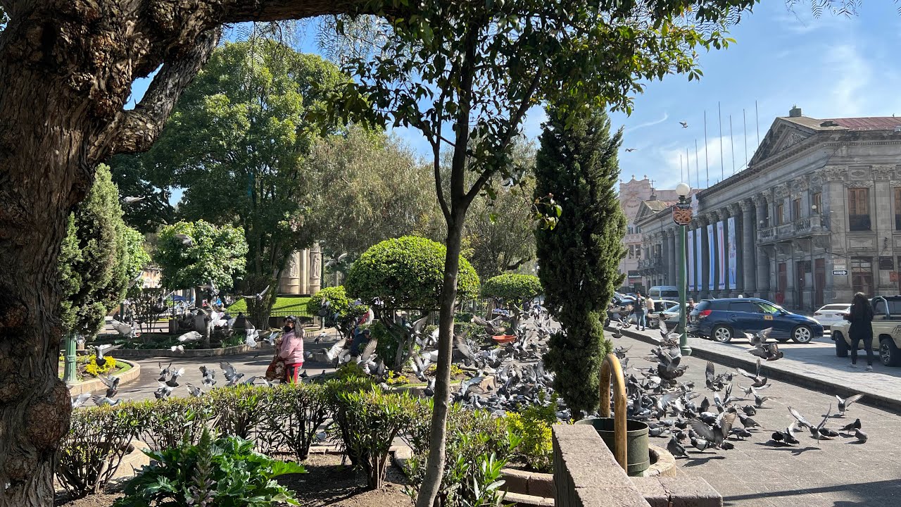 Espectacular. En el parque central de #Xela ️😁🕊️ - YouTube