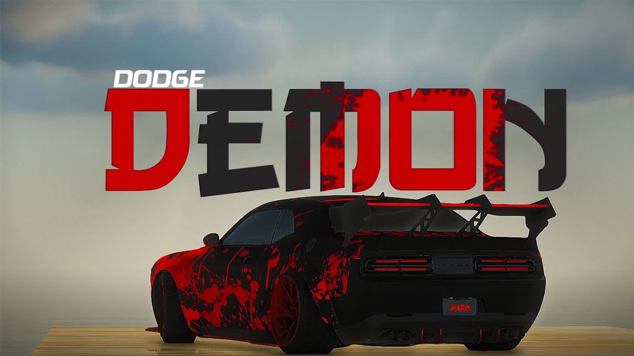 DEMON || SRT CHALLENGER CUSTOM MODIFIED || GTA SAMP || N-CUSTOM ...