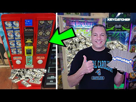 Collecting Cash from 5 Vending Machines - See How Much We Made ...