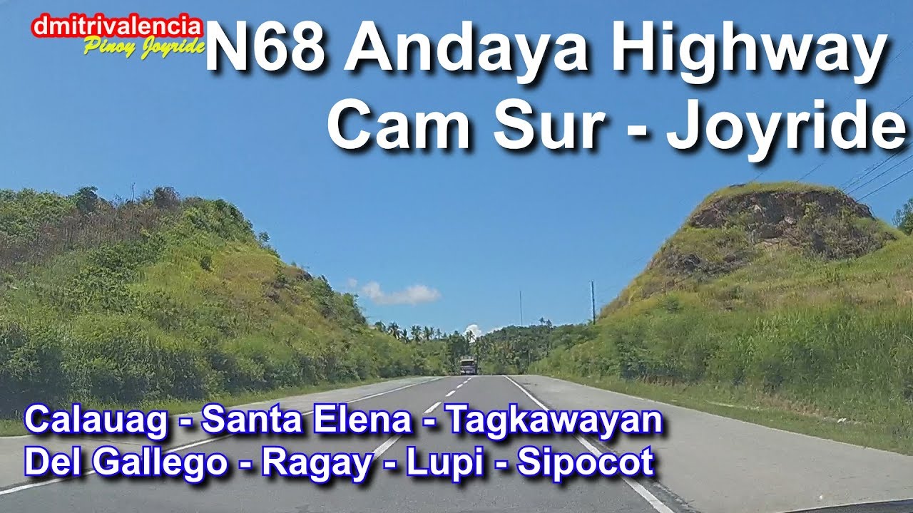 Pinoy Joyride - N68 Andaya Highway (Quezon-CamSur) Joyride - YouTube