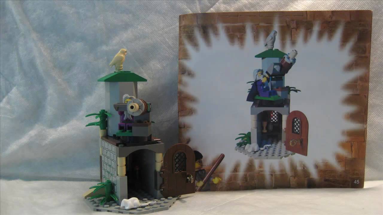 M4X's Creations - Building Lego Harry Potter - Hagrid's Observatory ...