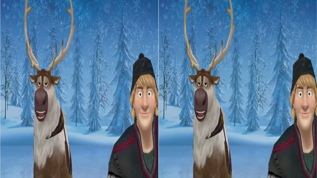 MMD Frozen "Sven and Kristoff sing DaDaDa" [3D] funny animated cartoon ...