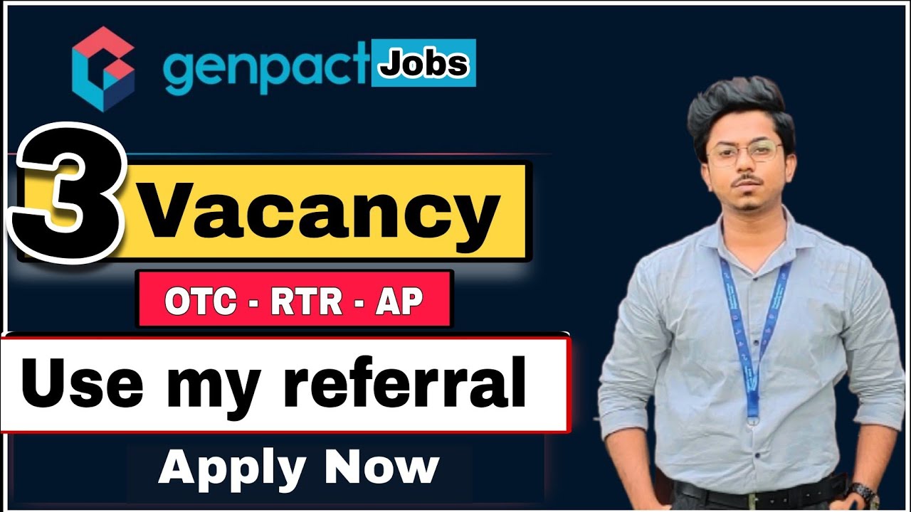 Genpact opening | Genpact new vacancy | Genpact Job For Freshers | # ...