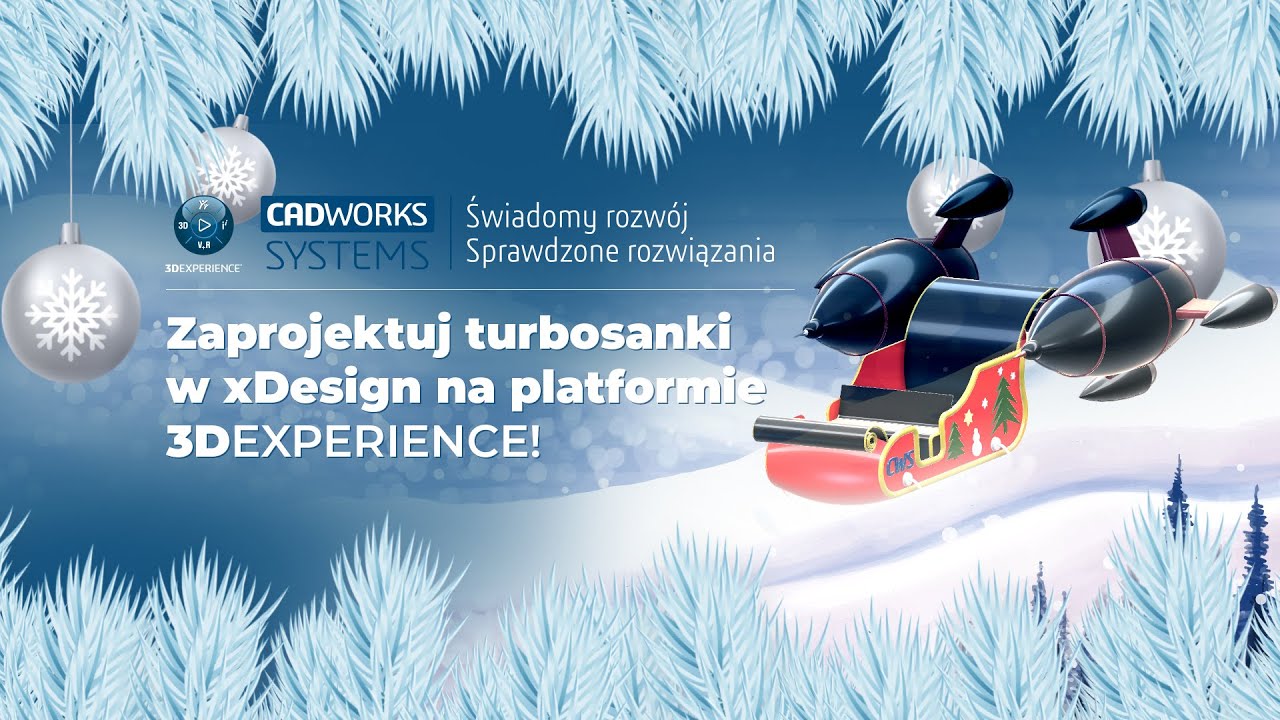 Zaprojektuj turbosanki CWS w xDesign na platformie 3DEXPERIENCE! - YouTube