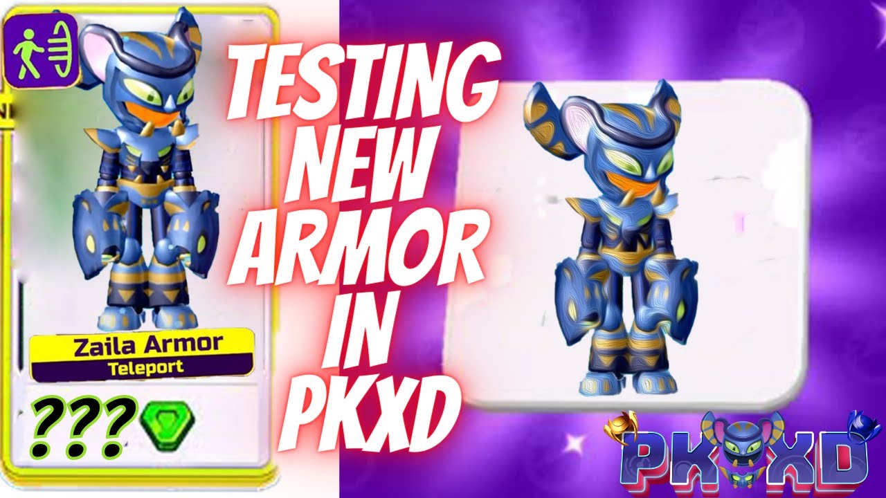 Testing New Armor In PKXD || Early Access Of New Armor || unbox joy pk ...