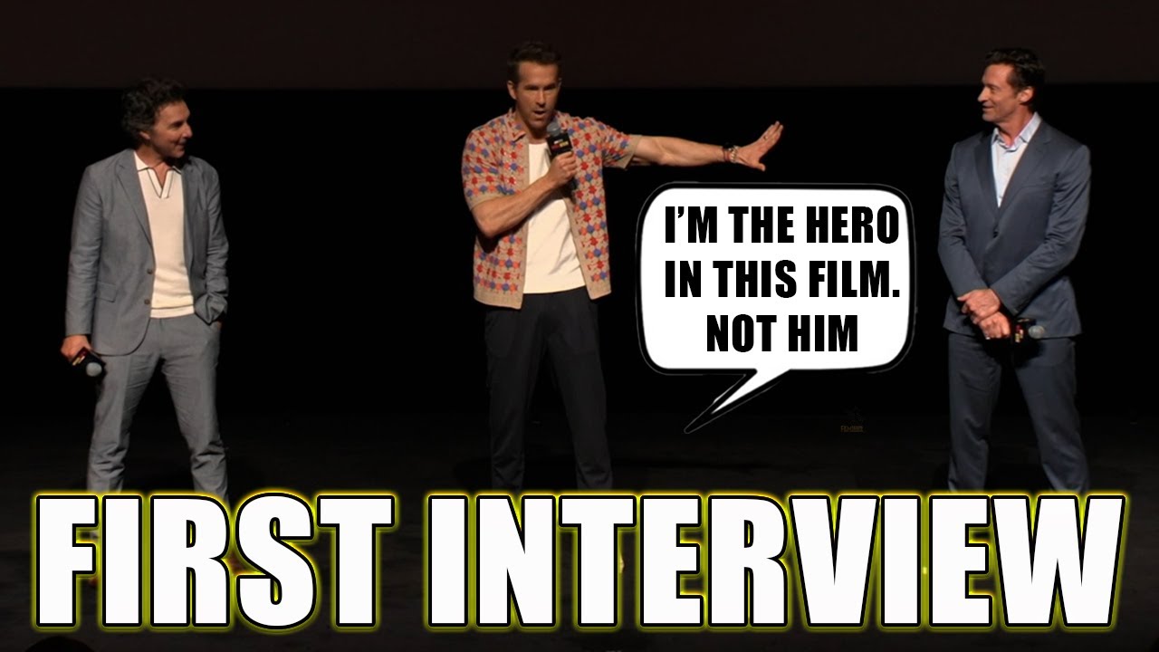 Deadpool And Wolverine China Press Tour Interview - YouTube