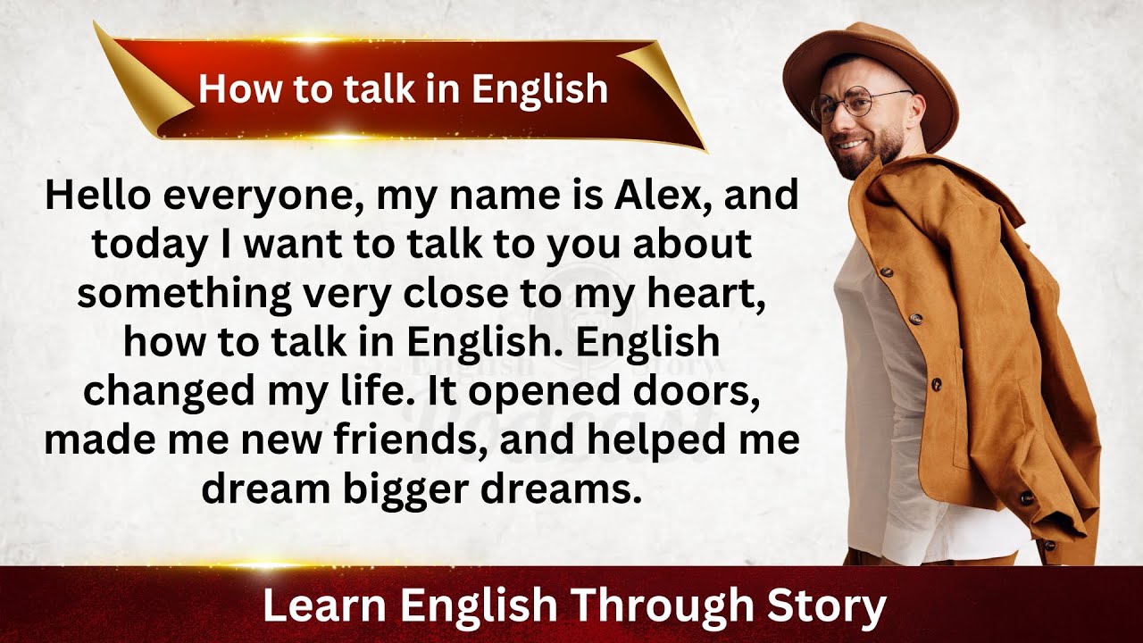 Learn English through Story ★ English Stories ★ how to talk in English ...