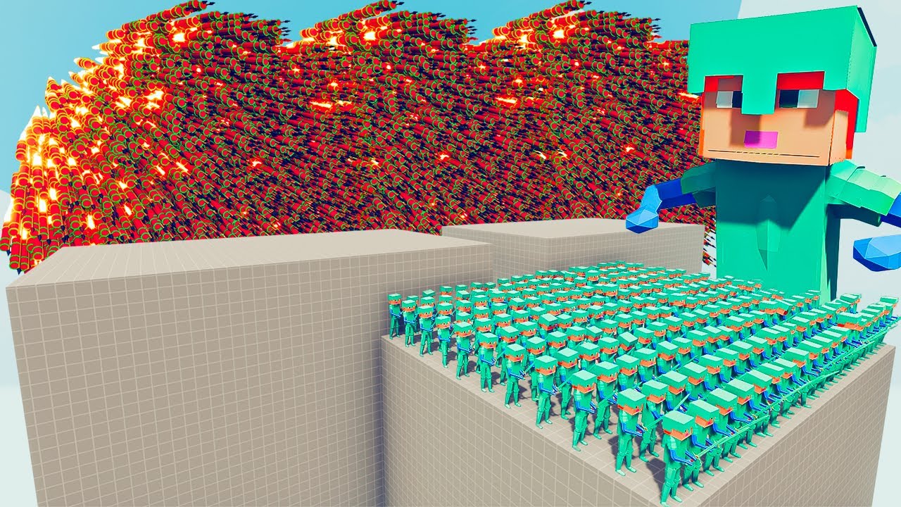 200x DIAMOND ARMOR ALEX + 1x GIANT vs EVERY GOD - Totally Accurate ...