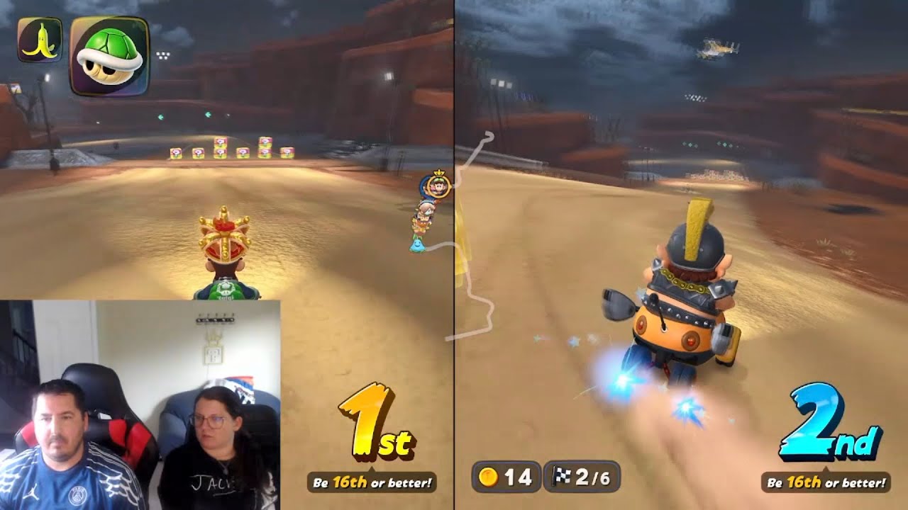 My wife and I begin our Mario Kart World Quest - YouTube