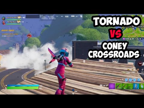 What happens when a tornado hits coney crossroads... - YouTube