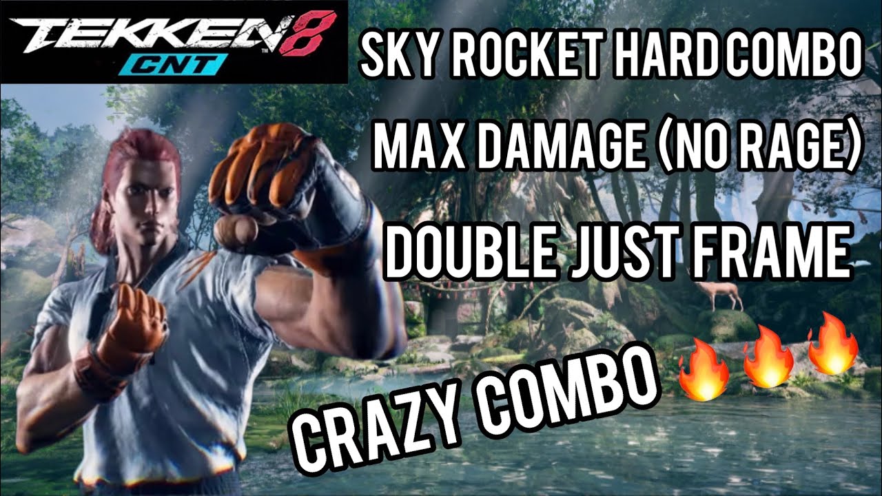 Hwoarang Sky Rocket Max Damage Combo (No Rage & No Wall) - Double Just ...