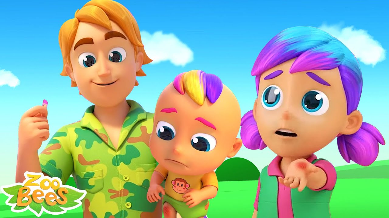 Boo Boo Song, Baby Got A Boo Boo Nursery Rhyme And Cartoon Video - YouTube