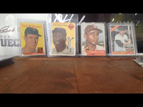 My Baseball Card Collection - YouTube