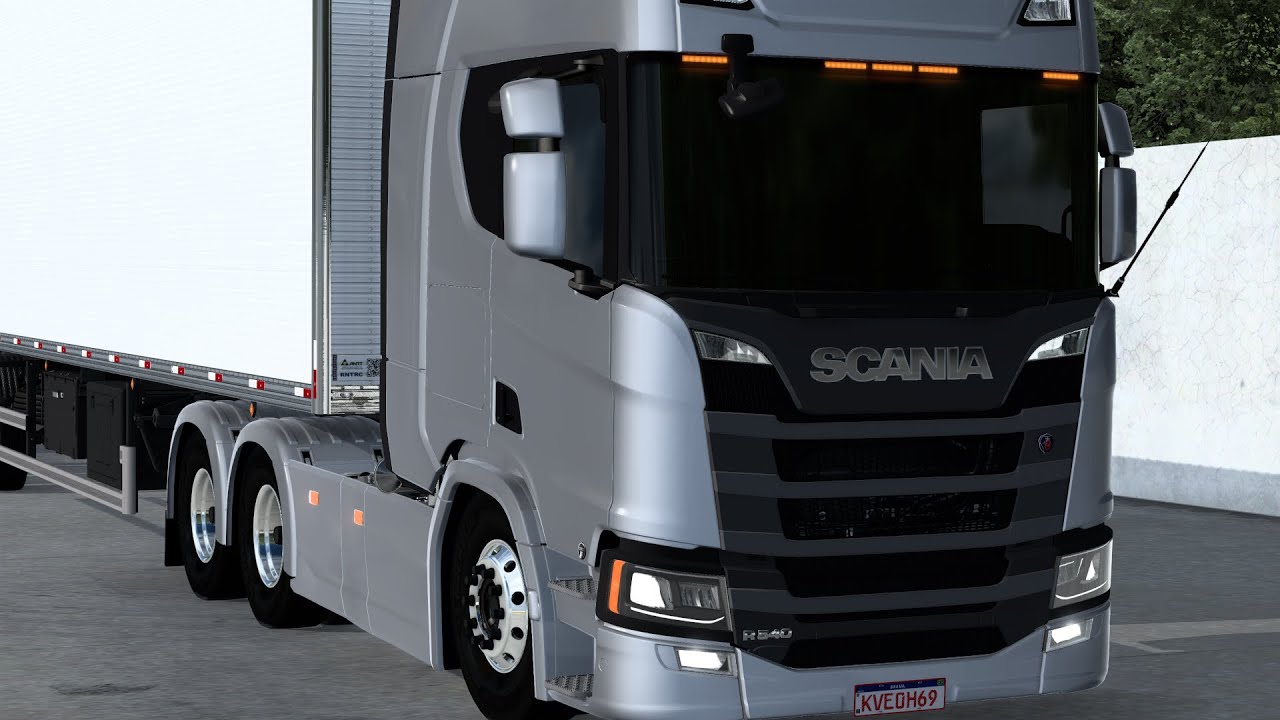 SCANIA R540 - 9 EIXOS BAU - ETS 2 MODS BR - MAPA ELDORADO PRO 1.50 - YouTube