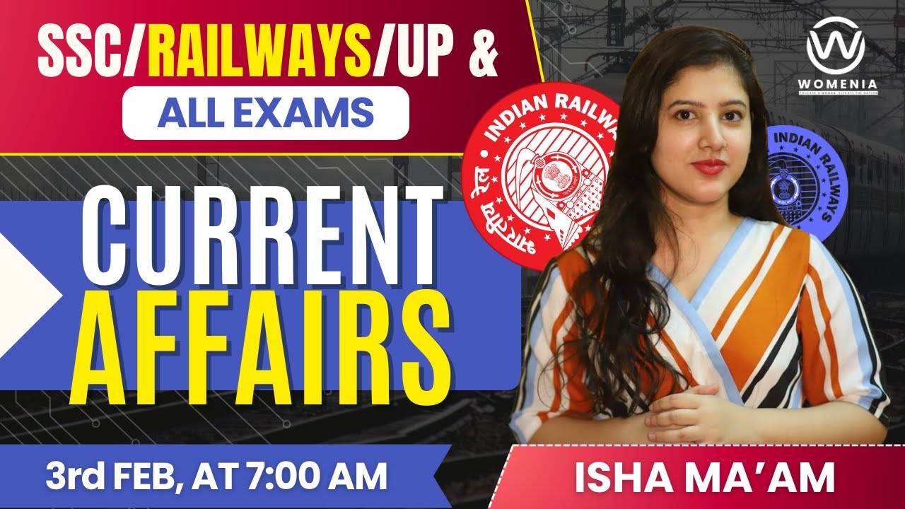 3RD FEB DAILY CURRENT AFFAIRS | CURRENT AFFAIRS TODAY | CURRENT AFFAIRS ...