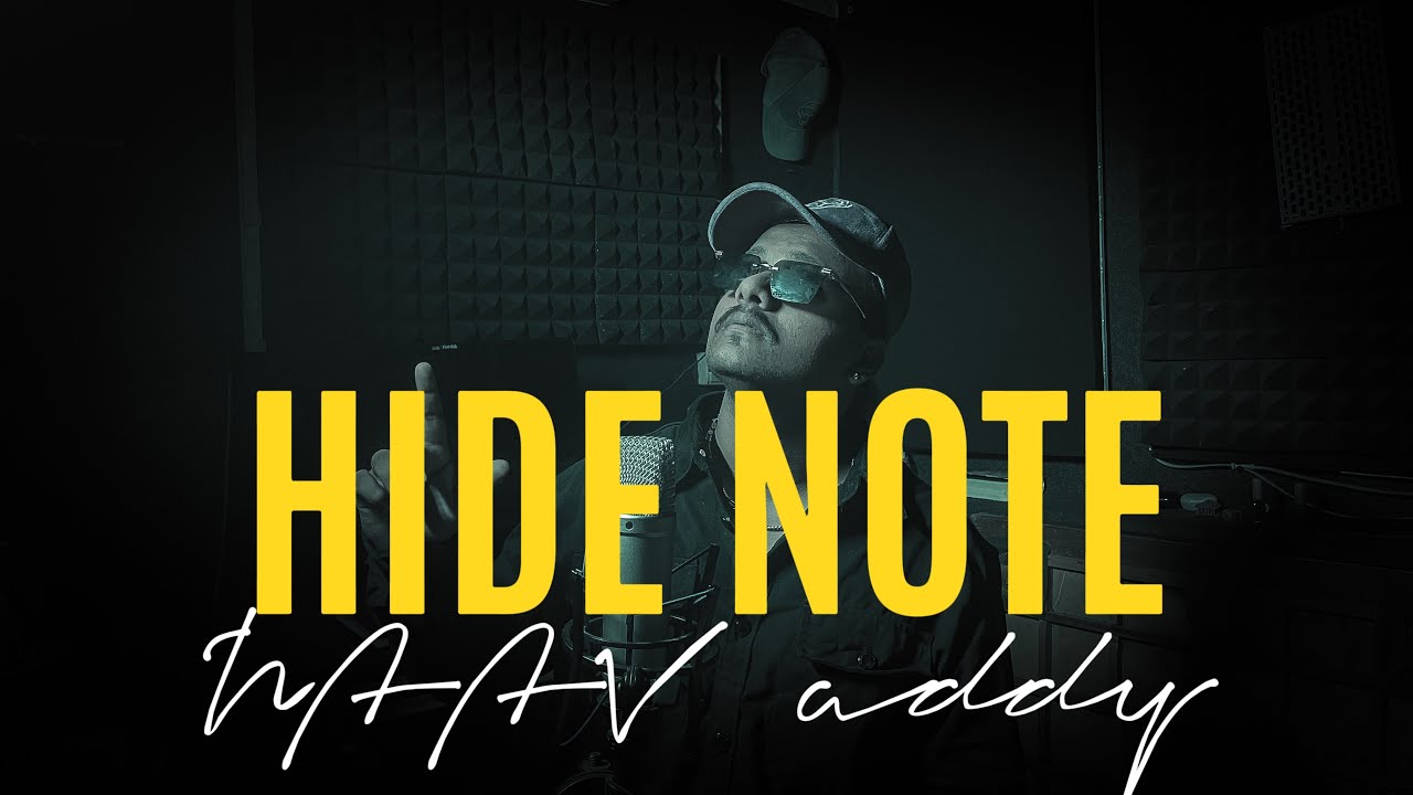 Naav Addy - HIDE NOTE ( Music Video ) | Hindi Rap | 2025 - YouTube