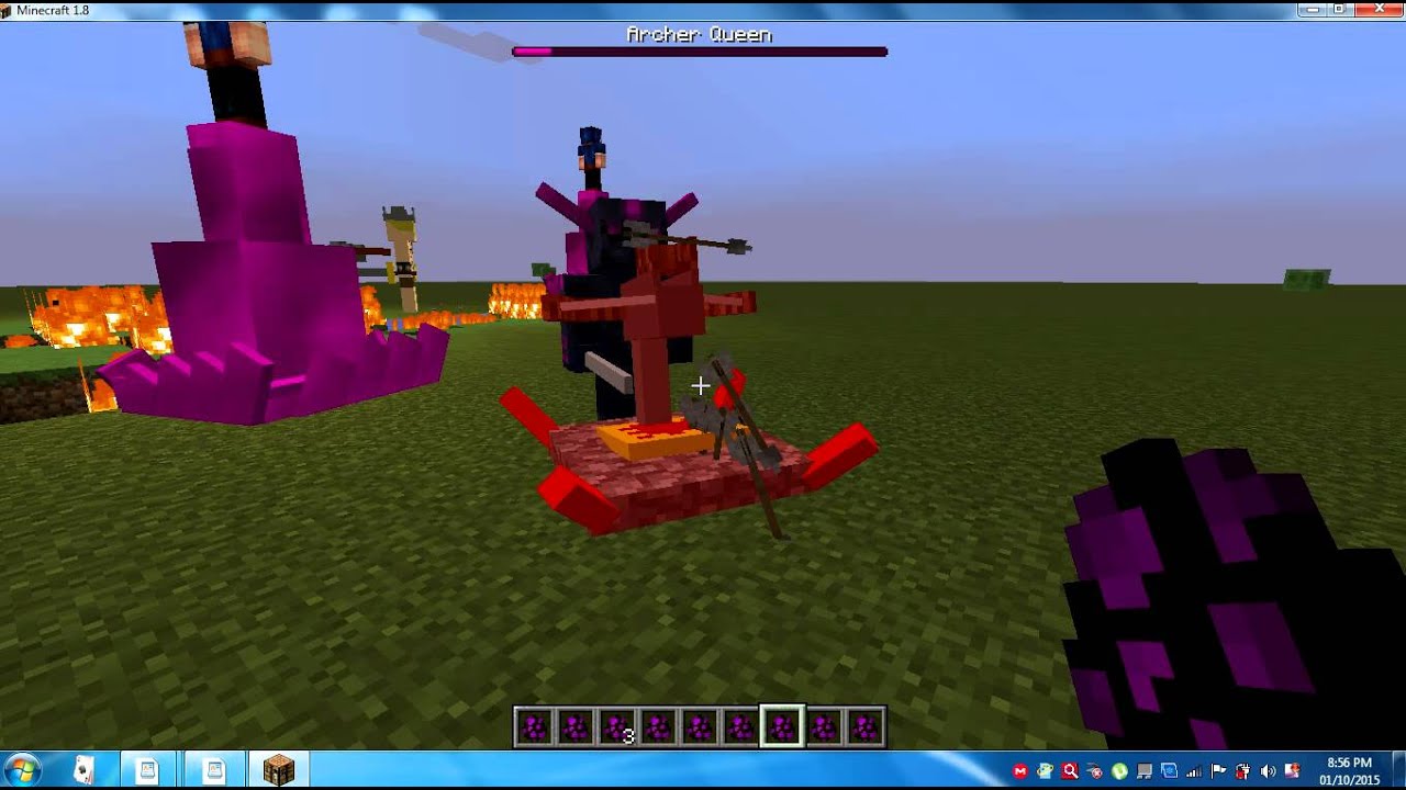 MINECRAFT COC MODS INPUT - YouTube