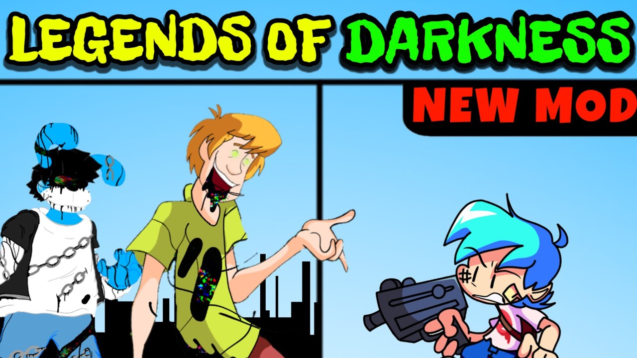 Friday Night Funkin' VS Legends Of Darkness - What's New | Pibby Shaggy ...