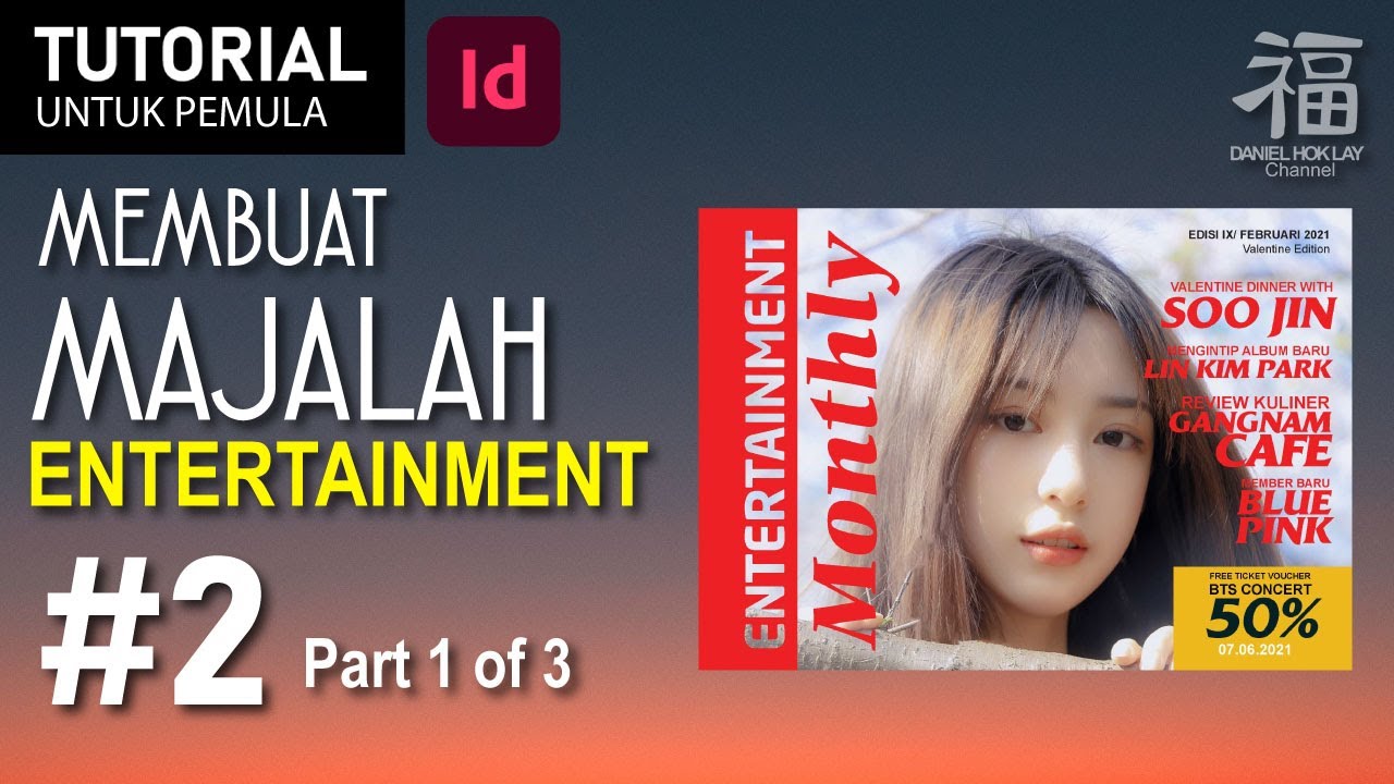 TUTORIAL ADOBE INDESIGN #2, Bagian 1 dari 3. - YouTube