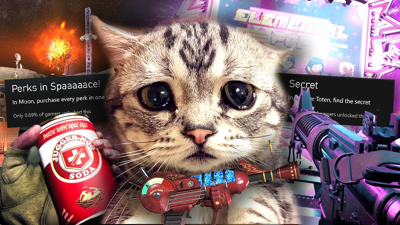 Unlocking The RAREST Cod Zombies Achievements - YouTube