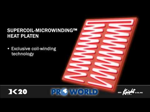 Geo Knight DK20 (DK16, DK16A, DK20A) Heat Press - YouTube