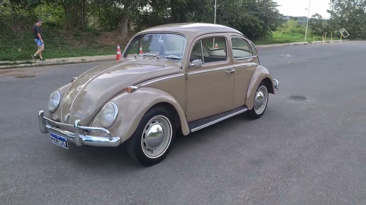 Vw Fusca 1300 1968 Bege Nilo #reloyautomoveis #vwfusca #vw #fuscas # ...
