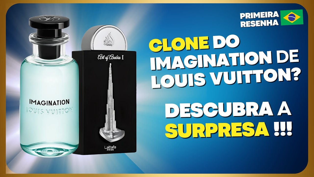 Novo ART OF ARABIA 1 da LATTAFA Contratipo IMAGINATION de LOUIS VUITON ...